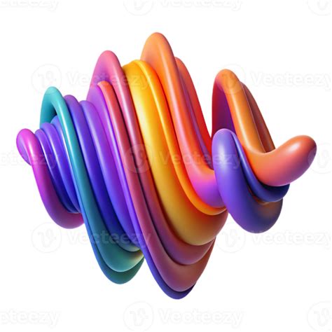 Magnificent Artistic An Abstract Representation Of Sound Waves Using Vibrant Colors And Flowing