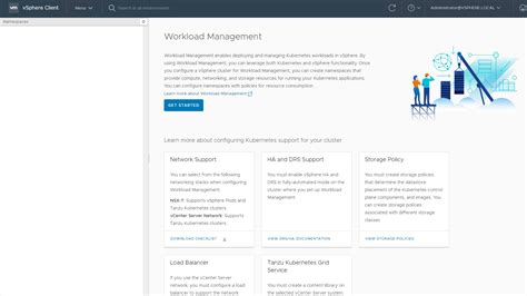 Deploy Vsphere With Tanzu Using Vsphere Networking With The Nsx