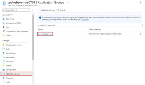 Govern Resources For Client Applications With Application Groups