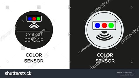 Creative Color Sensor Icon Vector Sign Stock Vector Royalty Free 2152696111 Shutterstock