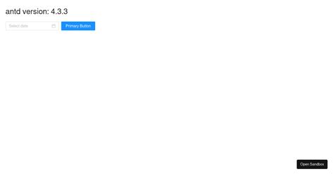 Antd Reproduction Template Codesandbox