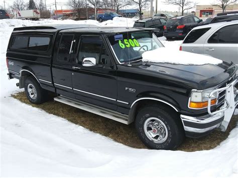 1994 Ford F 150 Pickup Black 4wd Automatic For Sale