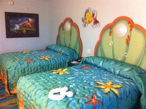 First Impression Of Standard Little Mermaid Rooms At Art Of Animation