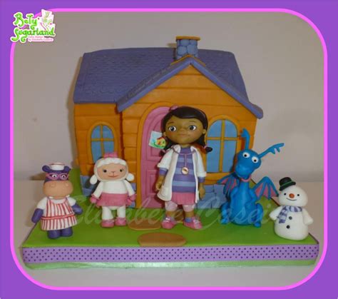 Doc Mcstuffins House Cake House Cake Doc Mcstuffins Cake