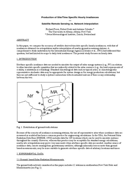 Pdf Satellite Remote Sensing Vs Interpolation Dokumentips