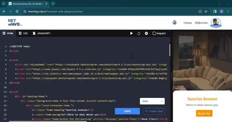 How I Created A Flats Static Website With Nxtwave Rajkumar Uggi