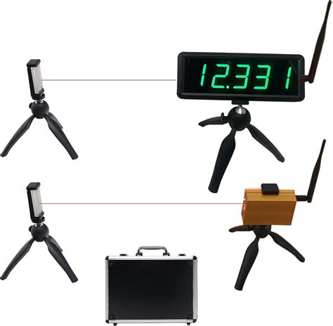 Yz Battery Powered Wireless Laser Timer For Sprints Race Clock Running