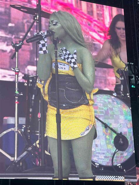 Chappell Roan Dresses As Statue Of Liberty At Governors Ball