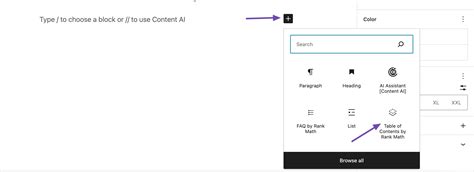 How To Add Rank Maths Table Of Contents Block Rank Math