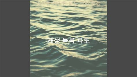 미묘한 부드러운 파도 분위기 Youtube