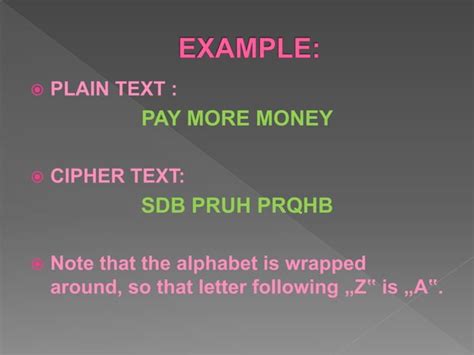 Monoalphabetic Substitution Cipher Ppt Programming Languages