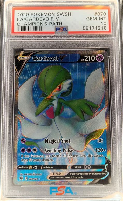 Mavin 2020 Pokemon Sword And Shield Gardevoir V Champions Path 070 073