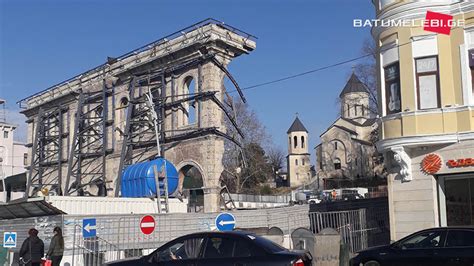 ქუთაისში ისტორიული შენობა დაანგრიეს დარჩა მხოლოდ ფასადი Batumelebi • კულტურული მემკვიდრეობა