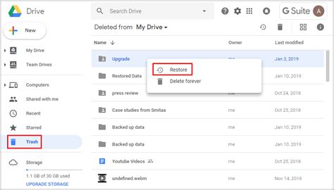 How To Recover Google Docs