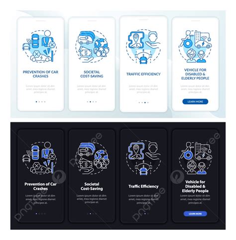 Ev Security Moments Onboarding Mobile App Page Screen Brochure Template Download On Pngtree