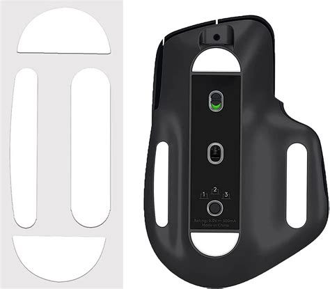 Immoenuc Glass Mouse Skates For Logitech Mx Master 3 3s Mouse Feet Pads Smooth