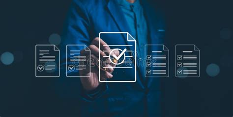 A Professional Interacts The Interface Of Checkmarked Documents A Professional Interacts The Interface Of Checkmarked Documents