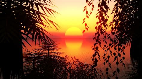 Sunset Render Over Water 3d Model Cgtrader Sunset Render Over Water 3d Model Cgtrader