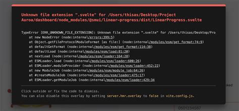 Error Of Unknown File Extension Svelte In Sveltekit · Issue 608 · Hperrinsvelte Material Ui