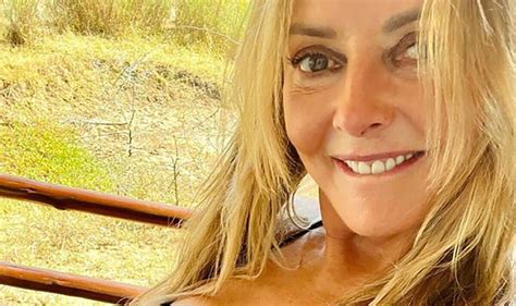 Carol Vorderman Sizzles As She Shows Off Busty Im A Celeb Bikinis Celebrity News Showbiz