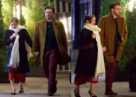 Chris Evans Spotted At Christmas Bash With New Wife
