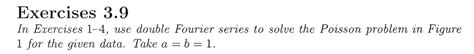 Solved Exercises 39 In Exercises 1 4 Use Double Fourier