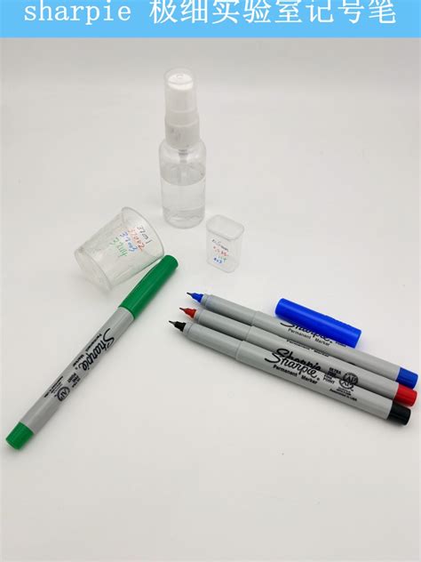 三福记号笔无尘笔sharpie37001油性马克笔0 5mm实验室极细记号笔黑红蓝绿防水不掉色 企业官网