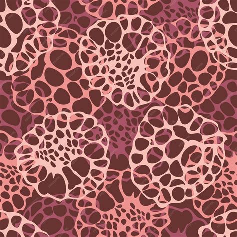 Premium Vector Raspberry Seamless Vector Pattern Abstract Raspberry