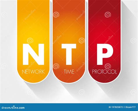 Network Time Protocol Server The Crucial Backbone Of Internet Timekeeping Infrastructure Stock