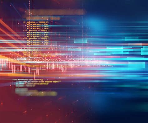 Programming Code Abstract Technology Background Of Software Developer And Computer Script Stock