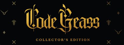 Code Geass Collectors Edition Crunchyroll Store Code Geass Collectors Edition Crunchyroll Store