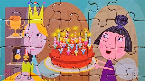 Маленькое Королевство Бена и Холли Сборник пазлов для детей Merry Nika Youtube