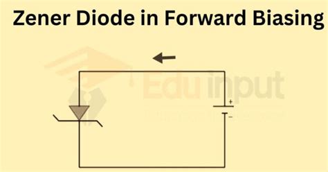 How Does Zener Diode Work In Forward Bias