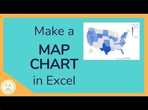 Insert Map Chart In Excel