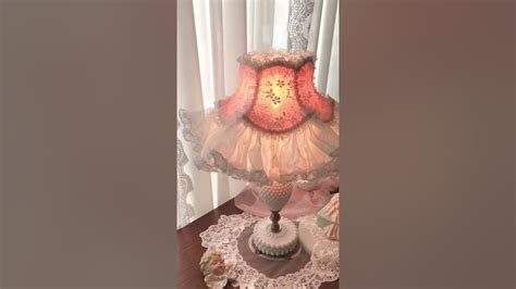 프랑스 레이스 스탠드 팬톤 밀크 글라스 오팔린 화이트 핑크 램프 1960 미국 앤틱 빈티지 앤틱 빈티지 밀크글라스 Youtube