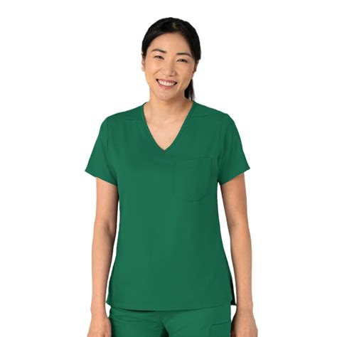 Womens Boundless Tuck In Scrub Top 6151 Au Teams