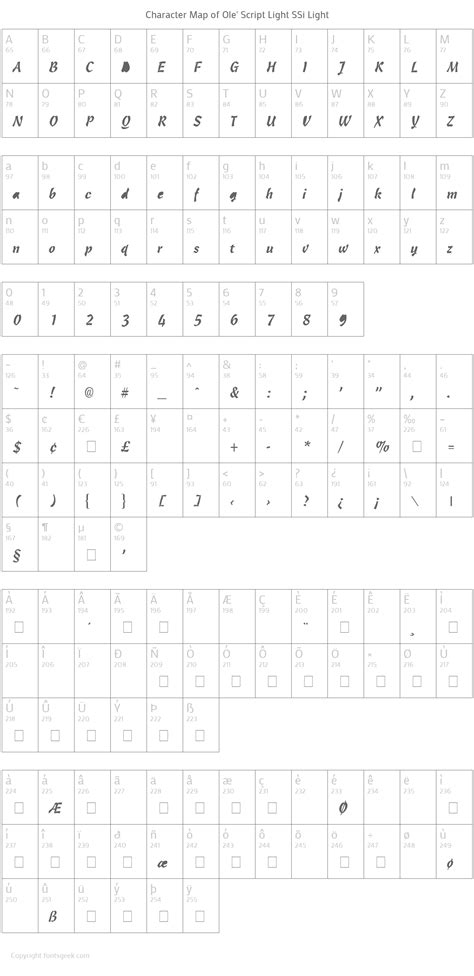 Ole Script Light Ssi Font Download For Free View Sample Text