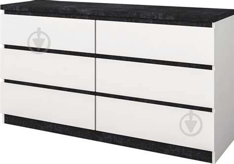 ᐉ Комод Світ Меблів 3Ш 3Ш Мія 760x400 мм німфея альба • Краща ціна в Києві Україні • Купити в