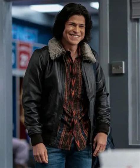 Dani Rojas Ted Lasso Season 2 Black Leather Jacket