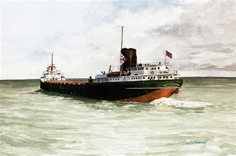 Col James M Schoonmaker Shenango Furnace Co Great Lakes Freighter Iron Ore Grain And Coal