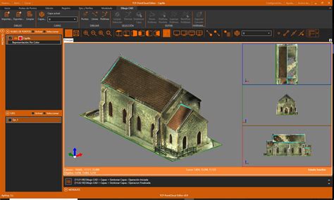 software de edição de nuvens de pontos tcp pointcloud editor grupo