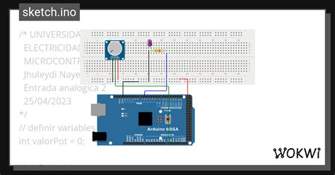 Práctica 8 Entrada Analogica 2 Wokwi Esp32 Stm32 Arduino Simulator Práctica 8 Entrada Analogica 2 Wokwi Esp32 Stm32 Arduino Simulator