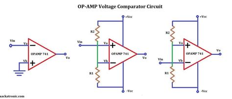 Voltage Comparator Circuit Diagram