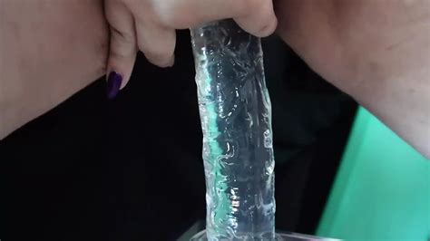 Experience Me Squirting For The First Time With My Medium Silicone Dildo Xhamster