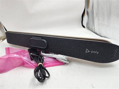 Polycom Poly Studio X50 Aio 4k Conference Bar Camera Speaker 2201 88049