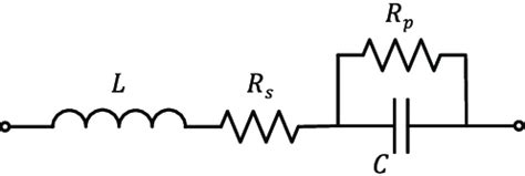 Equivalent Circuit Of A Bulk Capacitor Download Scientific Diagram