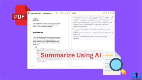 Ways To Summarize Pdf Using AI Tools For Free Gadgets To Use