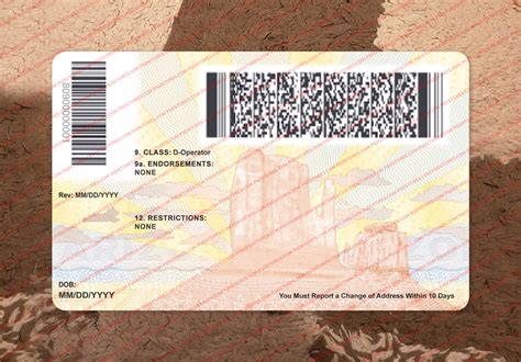 Arizona Driver License Template V2 Psd Stores