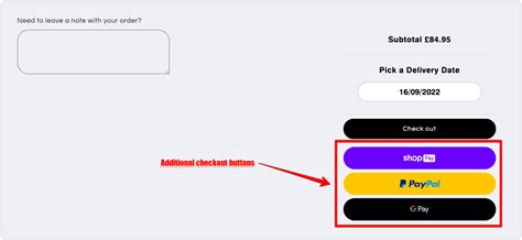Hide Additional Checkout Button In Stellar Delivery Date And Pickup App