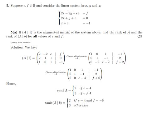 Solved What Are The Steps To Solve Unknown Variables E And F Chegg Com